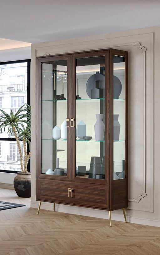 Opal 2 Door Curio – Apstone.com