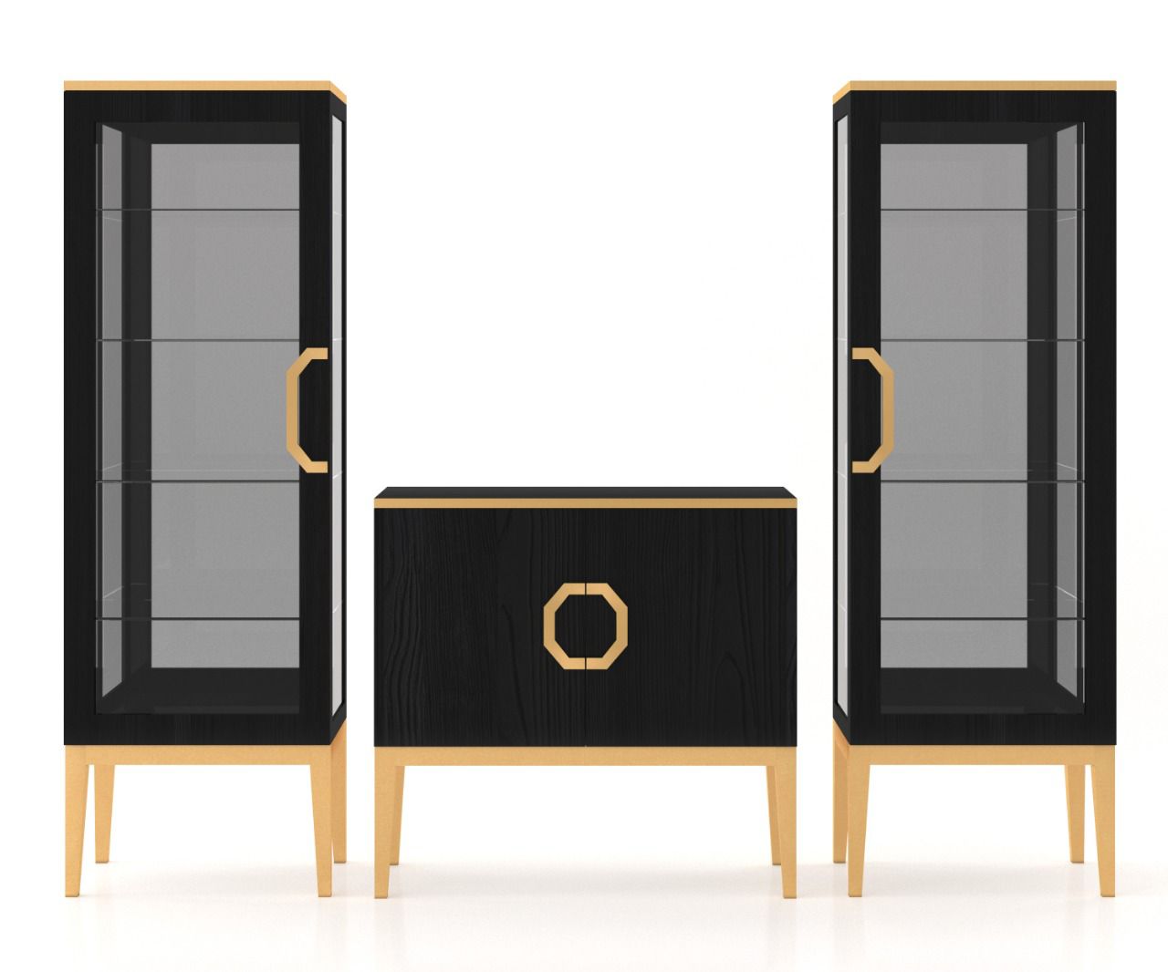 Fashion 1 Door Curio – Apstone.com